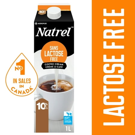 Natrel Lactose Free 10% Coffee Cream, 1 L - Walmart.ca