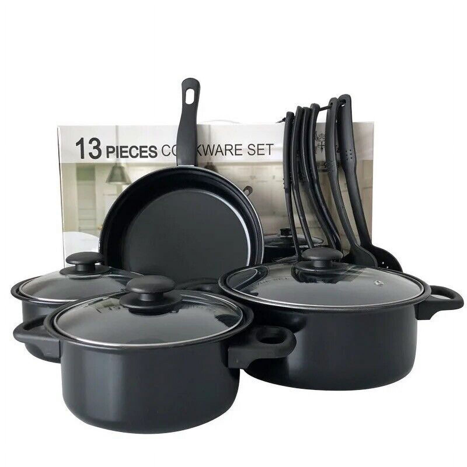 Click here for Slabsoy 13-Piece Cookware Set  Pots  Pans And Uten... prices