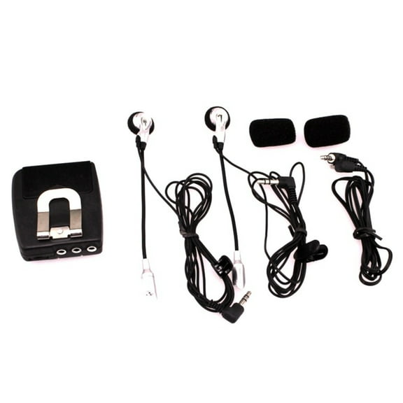 EJEAS V6 Pro Motorcycle Dual Intercom Headphones, Universal Motorcycle ...