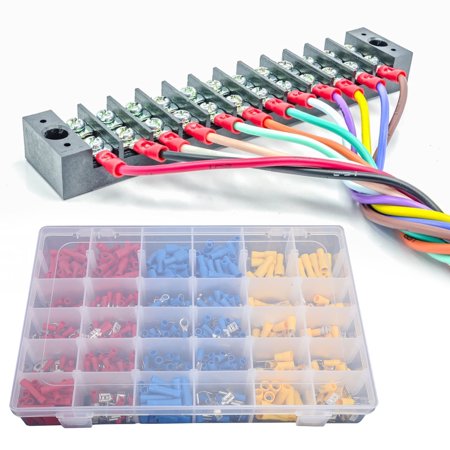 720Pcs Wire Connectors Good Conductivity Corrosion Resistant Multiple ...