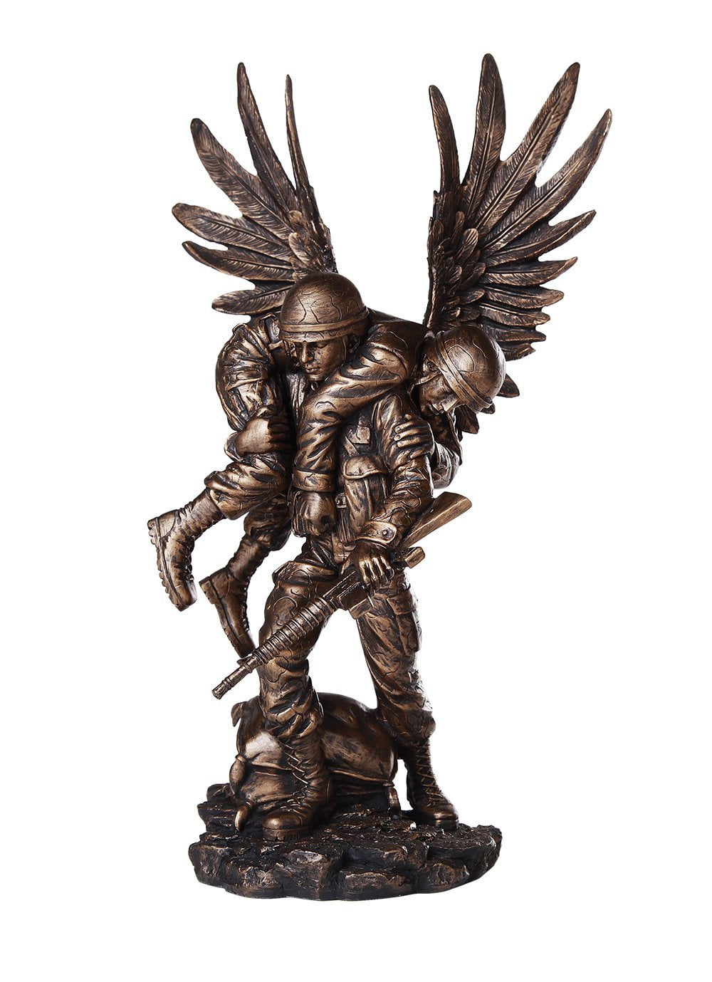 Pacific Giftware Guardian Angel in The Battlefield for America's Finest ...