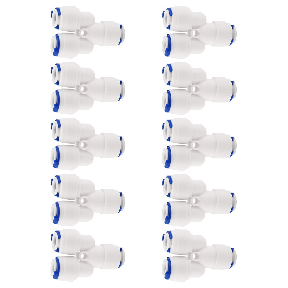 1/4 Inch OD Y-type Quick Water Purifier Tube Fitting Connectors Filter ...