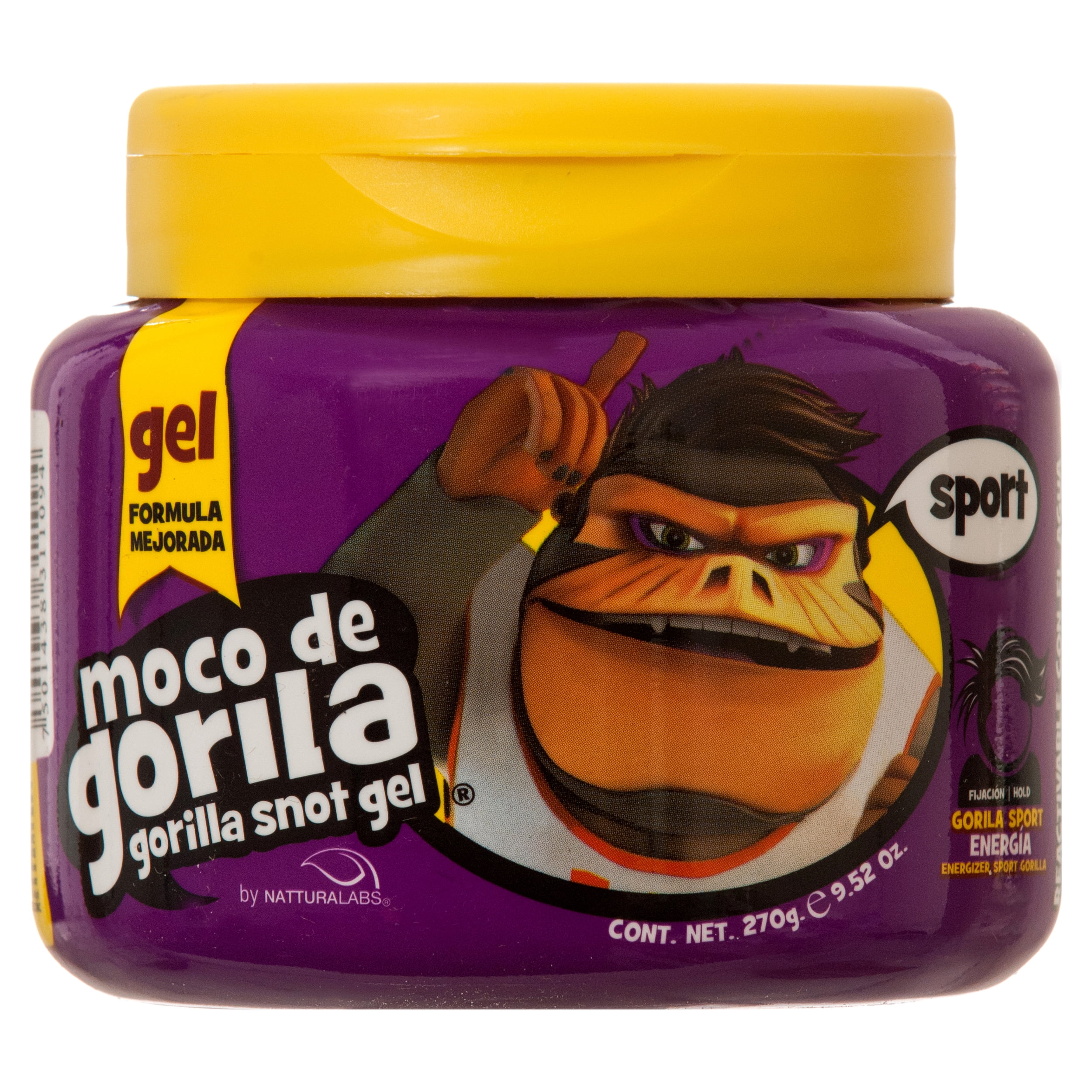 Moco de Gorila Gorilla Snot Hair Gel, Sport 9.52 oz (270g) - Walmart.com