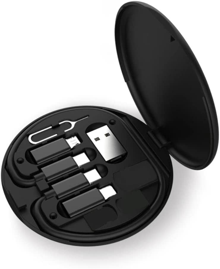 Multi USB Charging Adapter Cable Kit, USB C to Lighting Cable Box ...