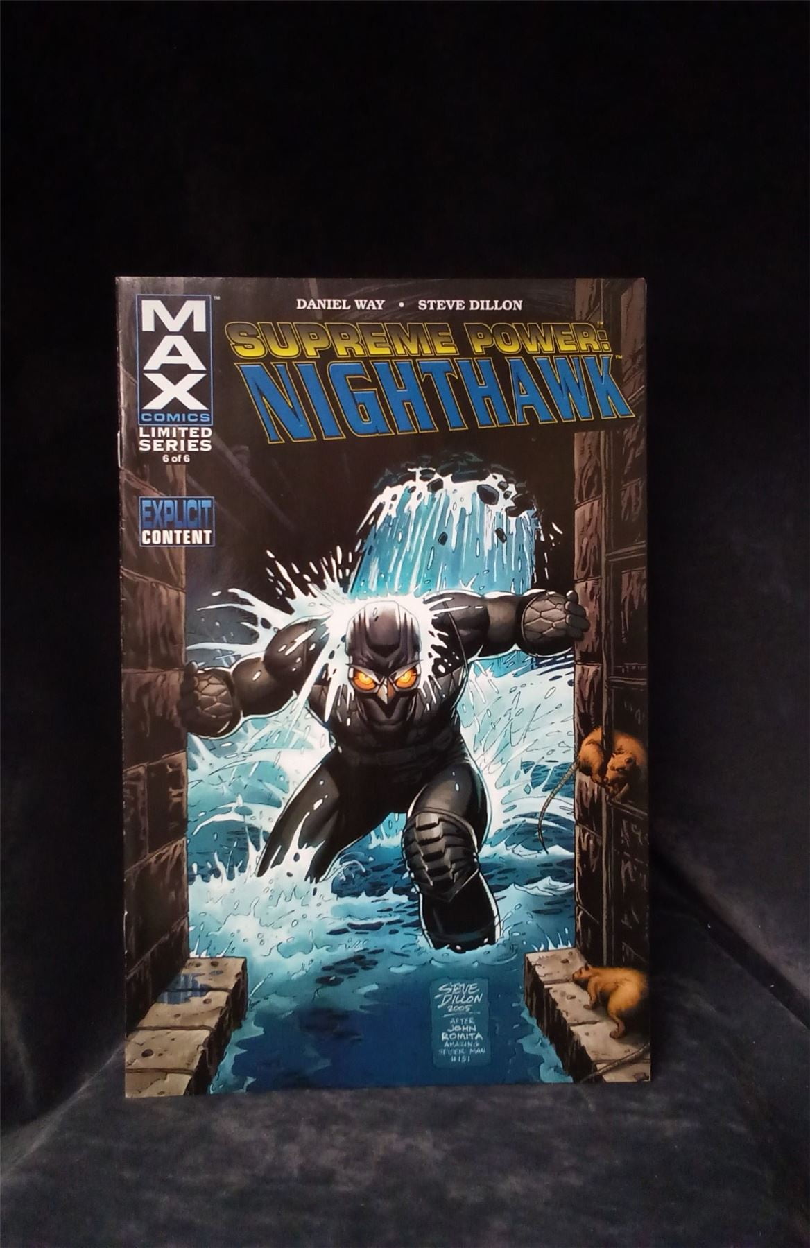 Pre-Owned Supreme Power: Nighthawk #6 2006 Marvel Comics Comic Book ...