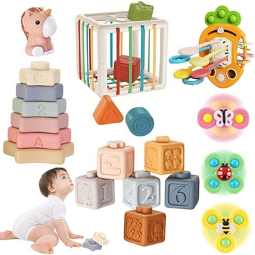 Baby Einstein Connectables 15-Piece Magnetic Activity Baby Building ...