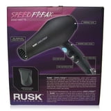 Rusk Speed Freak Professional Ionic Ceramic Tourmaline Hair Dryer, 2000 ...