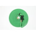 75ft Green Expandable Water Hose with Water Spray Nozzle Attachment ...