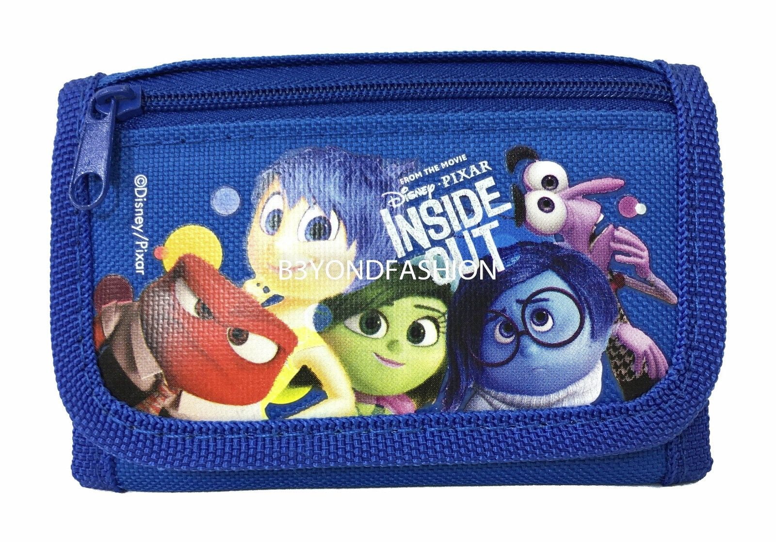 Disney Inside Out Tri-fold Canvas Wallet - Walmart.com