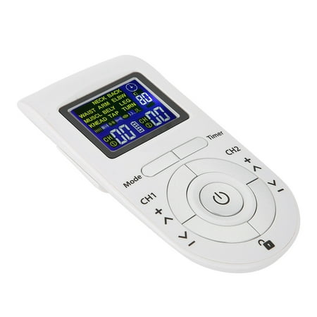 WALFRONT Tens Machine Digital Electrical Body Massager Pulse Muscle ...