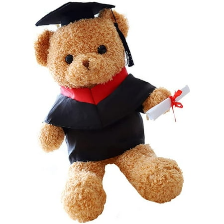 YDHely Graduation Bear Plush Stuffed Animal Teddy Bear with Grad Cap ...