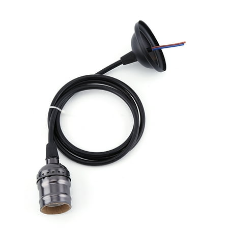 Peahefy Retro E27 Lamp Holder,Retro Vintage E27 Edison Pendant Bulb ...