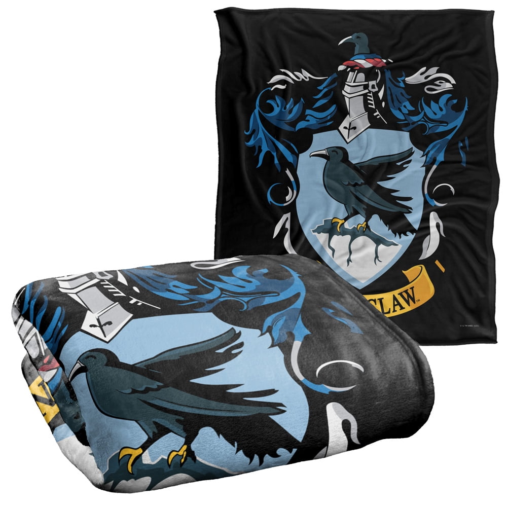Harry Potter Ravenclaw Crest Officially Licensed Silky Touch Super Soft ...