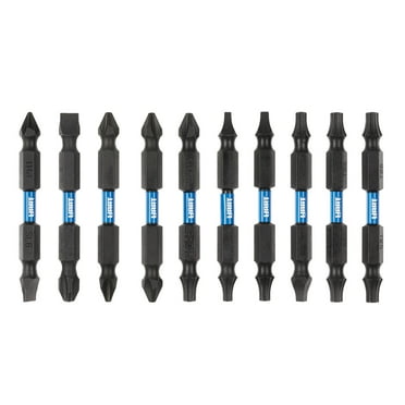 HART 17-Piece Impact Driver Bit Set with 3 Bit Holders - Walmart.com