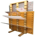 Sullivans Wooden Ruler Rack-Brown - Walmart.com