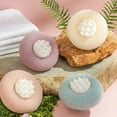 Super Soft Sunflower Suction Cup Bath Ball, 2024 Upgraded 2 in 1 ...