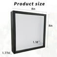 Shadow Box Picture Frame, 8” x 8”Wall Mounted Shadow Box Frame Display ...
