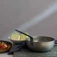 Mauviel M'steel Black Carbon Steel Crepe Pan with Iron Handle, 9.4-In ...
