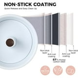 HONGBAKE Nonstick 10-Inch Angel Food Cake Pan with Removable Bottom ...