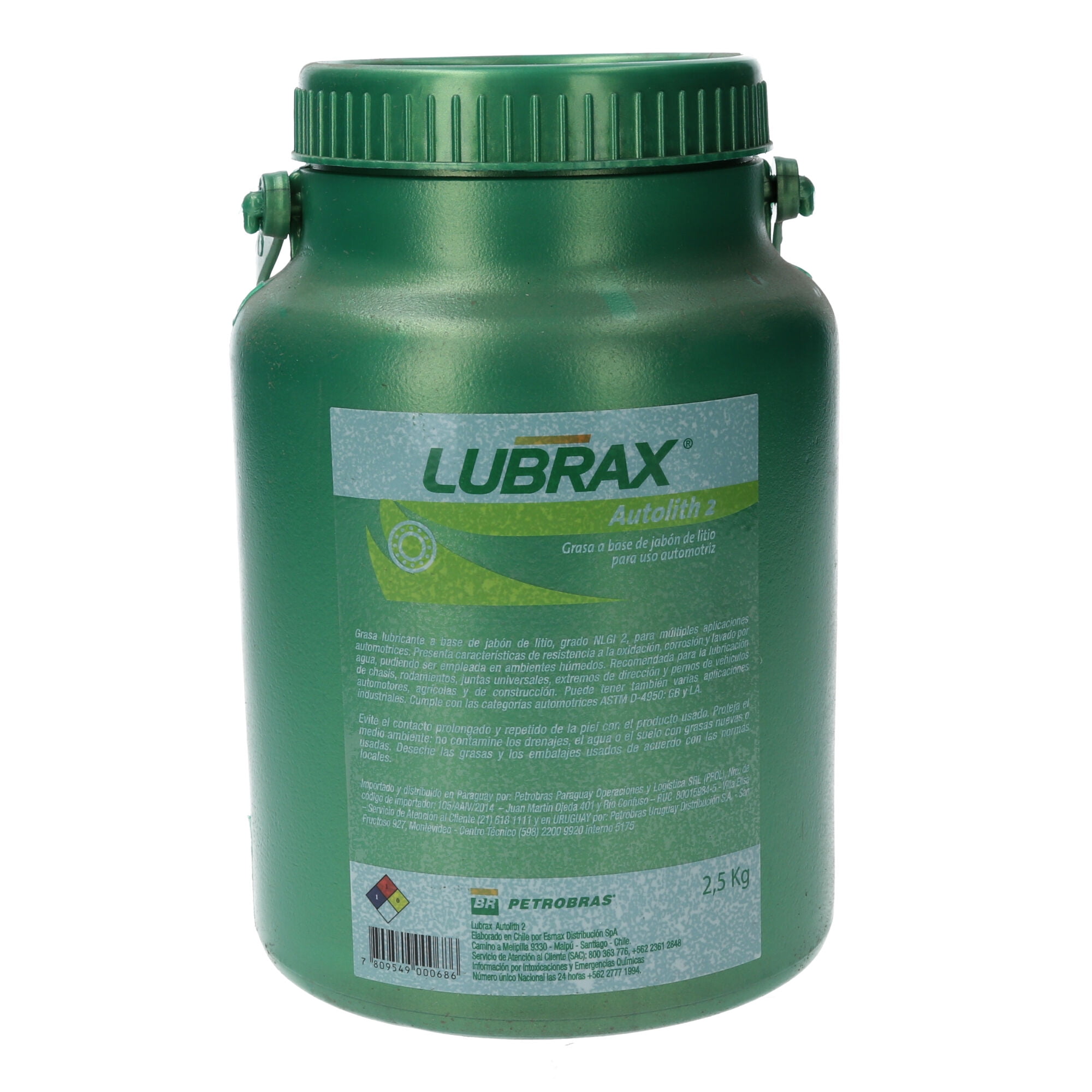 Grasa Multiproposito Roja Litio Autolith-2 2.5 Kg | Knasta Chile