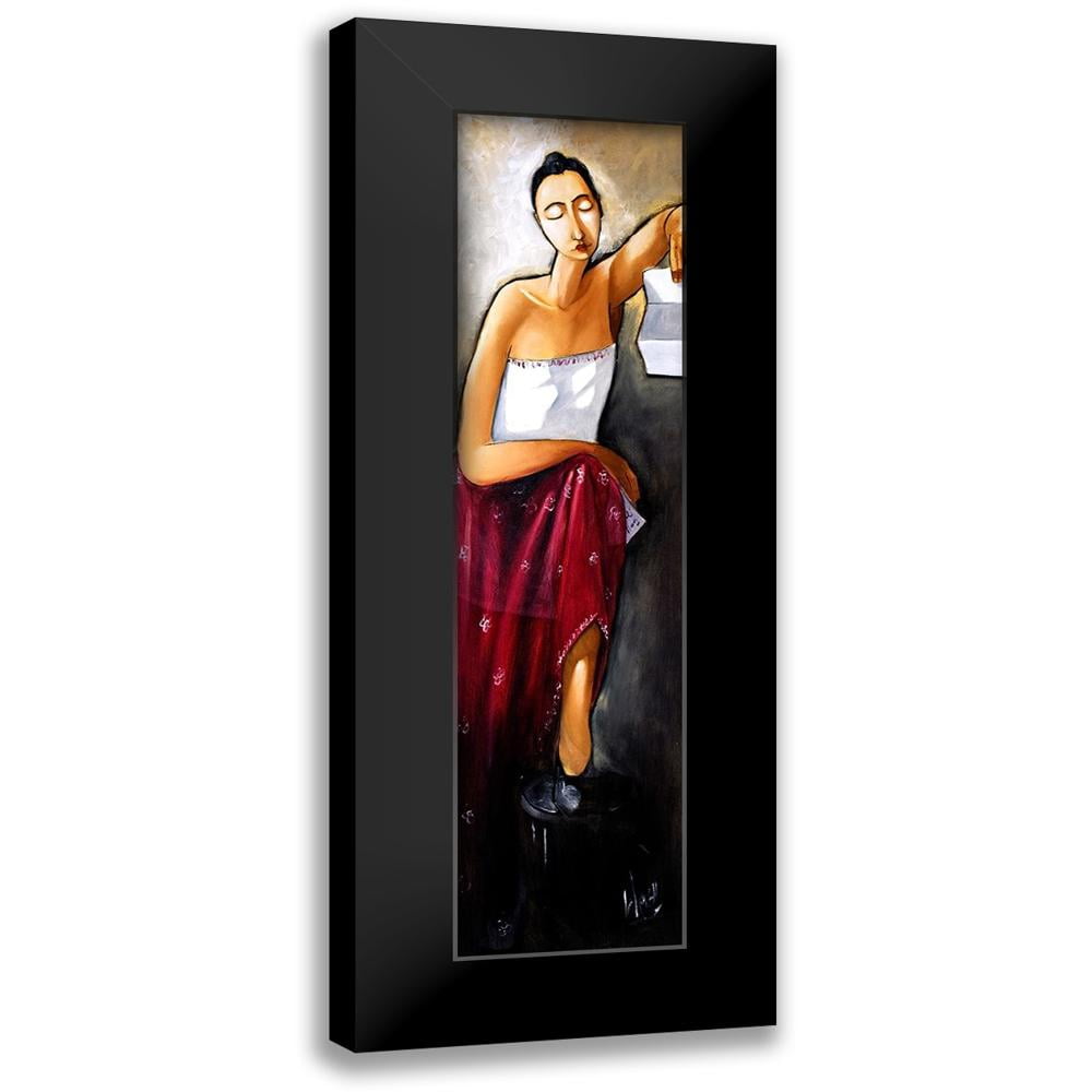West, Ronald 8x18 Black Modern Framed Museum Art Print Titled - Tall ...