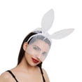 Aellinatey Delicate Lace Hairband Headband Feature Lovely Rabbit Ears ...