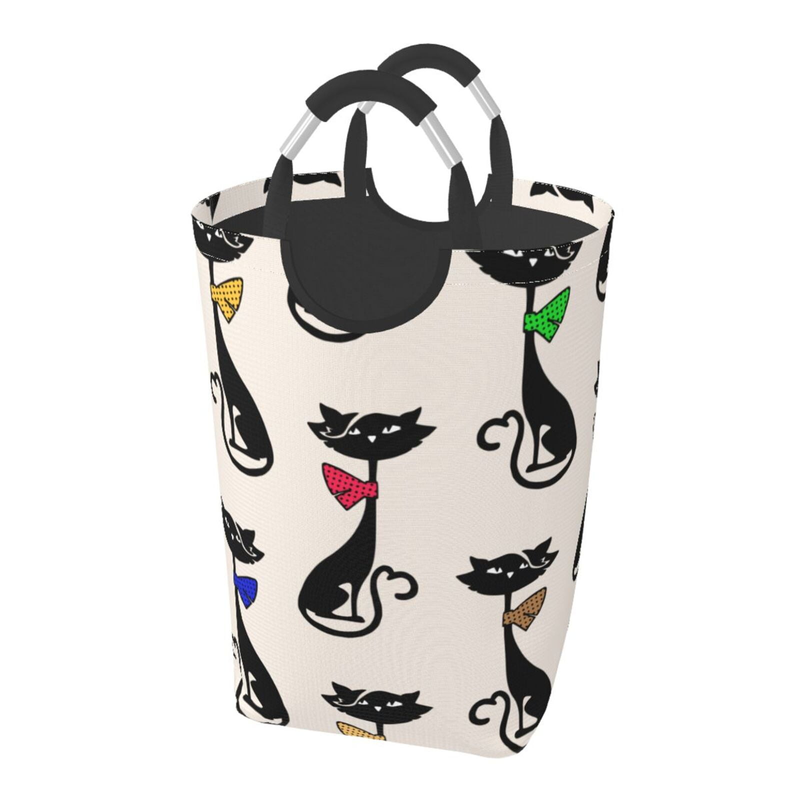 XMXY Cute Cartoon Cats Kitten Rectangular Laundry Basket Organizer ...