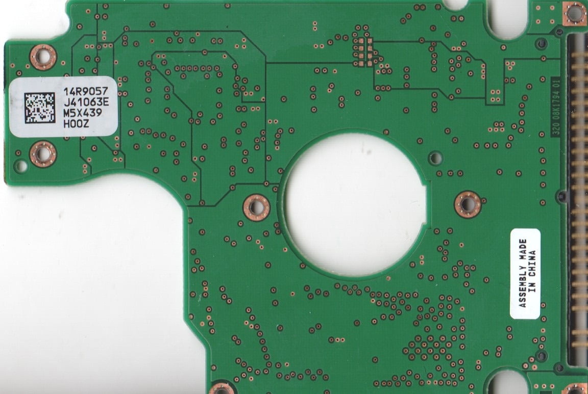 IC25N030ATCS04-0, 14R9057 J41063E, 08K1088, H32687, IBM IDE 2.5 PCB ...