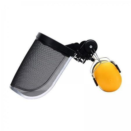 chainsaw face shield,chainsaw safety helmet with face shield ear muffs ...