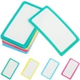 20pcs Reusable Dry Erase Sticky Labels Removable Nano Sticker Name Tags ...