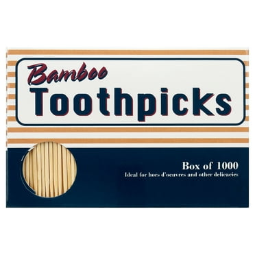 Diamond Bulk Regular Round Toothpicks, 250 Ct - Walmart.com