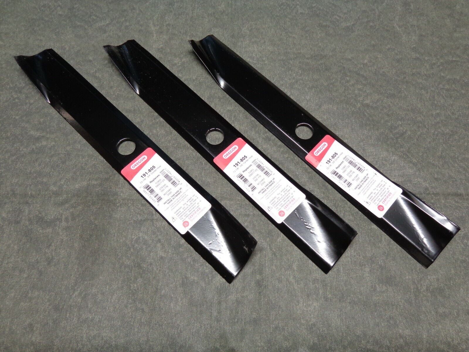 Oregon Lawn Mower Blade 13-7/8", 3 Pack 91-805 - Walmart.com