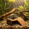 Lazsy Turtle Basking Perch Non-Slip Surface Turtle Basking Perch Easy ...