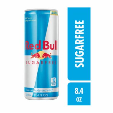 Red Bull Spring Edition, Grapefruit & Blossom Sugar Free, 12 FL oz (4 ...