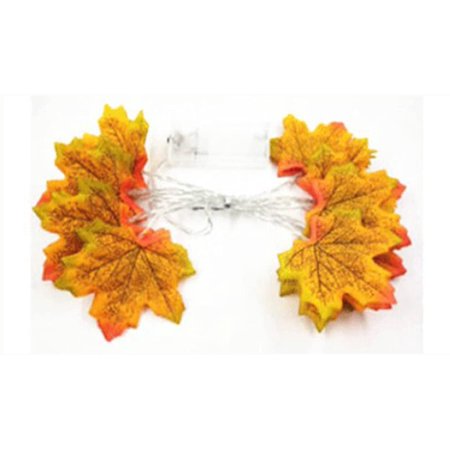 Maple Leaf Fairy Lights, 20 LED Autumn Maple Leaf Garland Lights ...