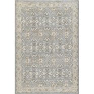 Linon Vintage Gray and Blue Aztec Area Rug, 8' x 10' - Walmart.com
