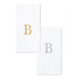 Singular Disposable Guest Towels - Monogram Hand Towels - Bathroom ...