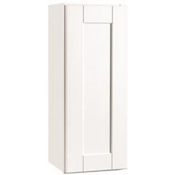 RSI HOME PRODUCTS ANDOVER SHAKER WALL CABINET, WHITE, 12X30 IN ...