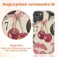 Coquette Cherry Phone Case, Disco Ball Bow 777 Lips iPhone Cover for ...