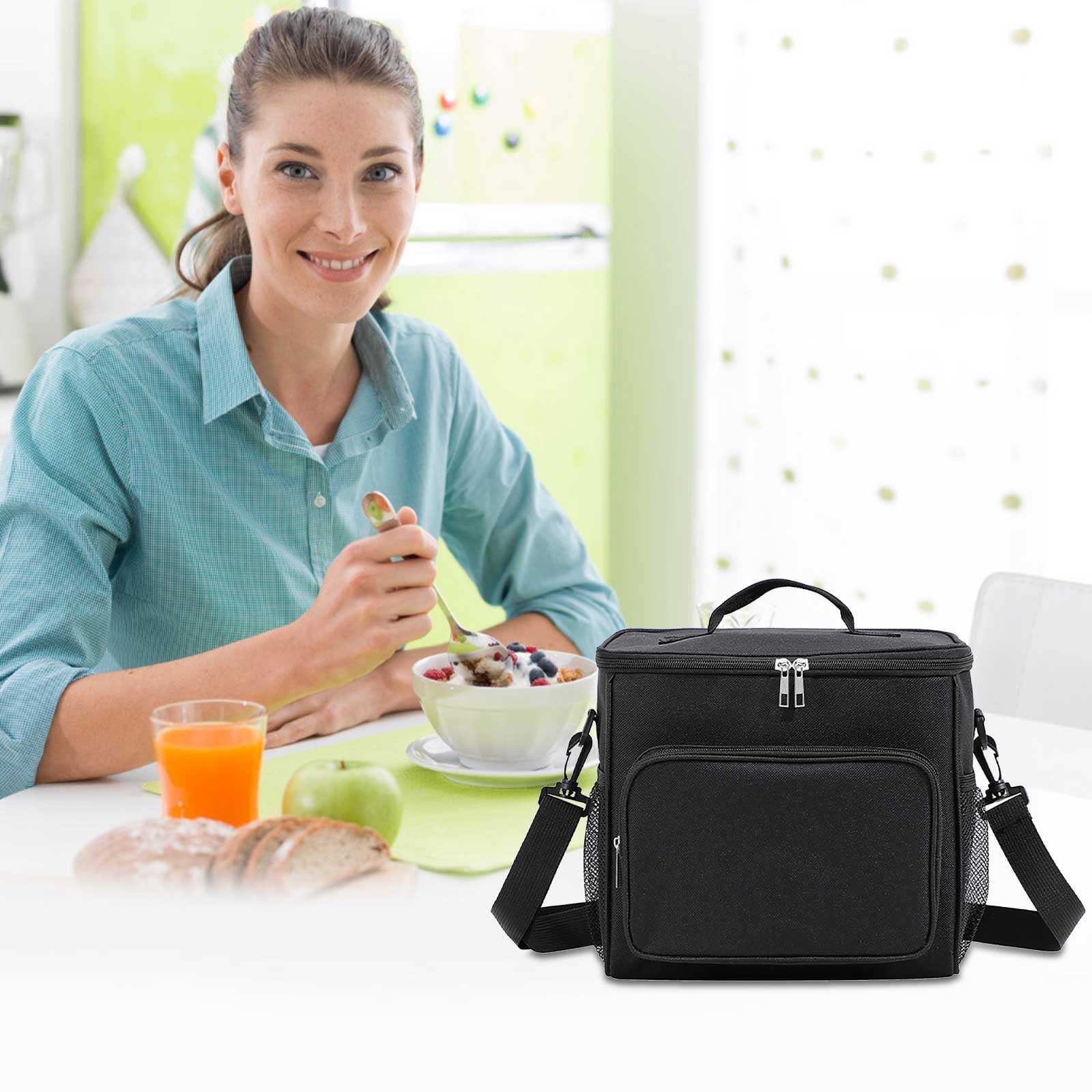 Lunch/Tote Bag for Women Lunch Box Insulated Lunch Container，Portable ...