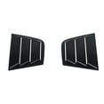 SPRING Black Body Side Cowl Louvers Air Vent Scoop Shades For Dodge ...