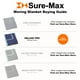 Sure-Max 8 Moving & Packing Blankets - Deluxe Pro - 80" x 72" (40 lb/dz ...