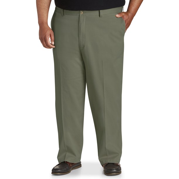Canyon Ridge Big Men's Flat Front Twill Pant - Walmart.com
