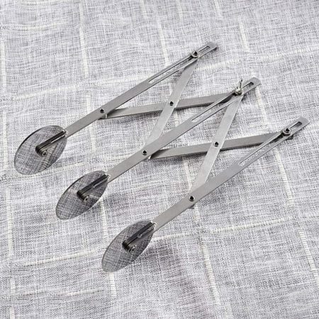 Dough Cutter, Cake Divider, 3 Cutting Wheels, Pastry Wheels, Adjustable ...