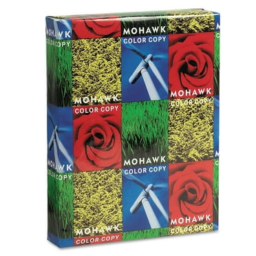 Mohawk Strathmore 8 1/2"" x 11"" 24 lbs. Pure Cotton Wove Paper Bright ...
