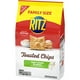 RITZ Toasted Chips Sour Cream and Onion Crackers, Family Size, 11.4 oz ...