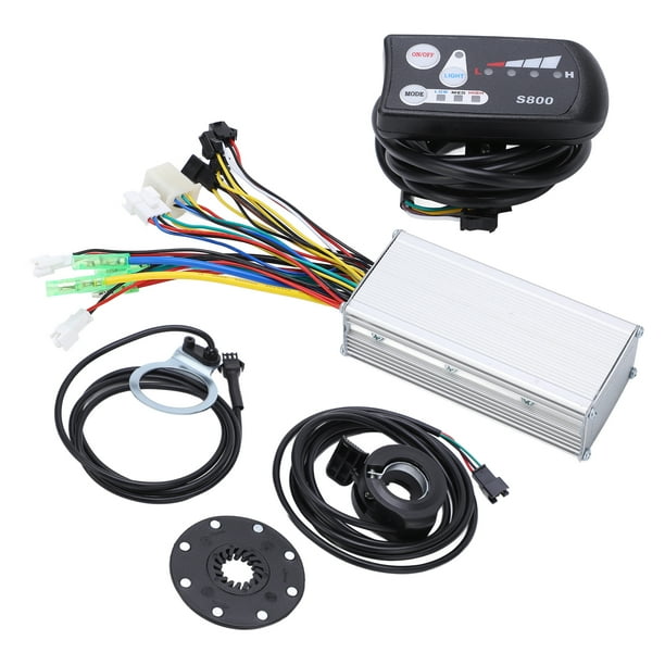 EBike Controller Brushless Motor 36V / 48V 500W 22A Electric Bike Conversion Motor Controller ...