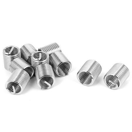 V-Coil Helical Wire Thread Repair Inserts M10 x 1.5mm x 2D 10pcs ...