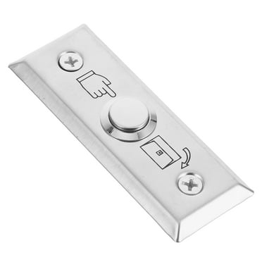 Masteelf 1 Set Push To Exit Button Panel Door Access Control System ...