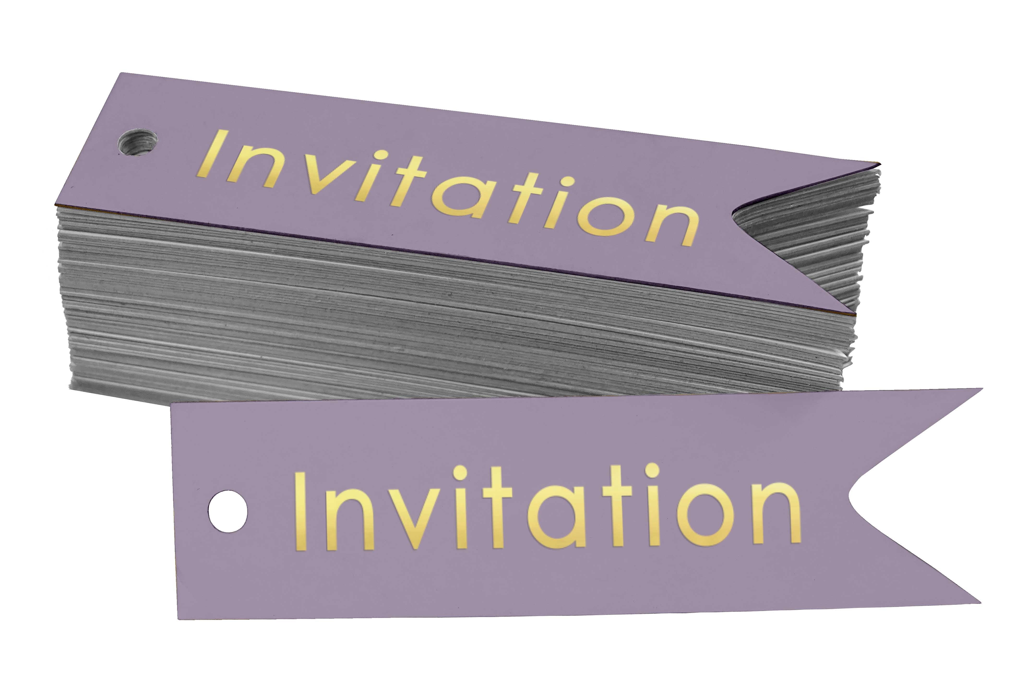 Inkdotpot Invitation Party Bottle Tag Real Gold Foil Favor Hang Tags ...